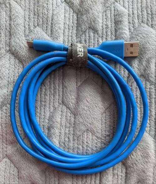 Кабель Anker USB - Micro USB (2метра)