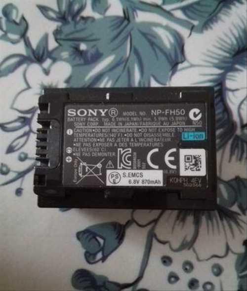 Аккумулятор Sony NP-FH50