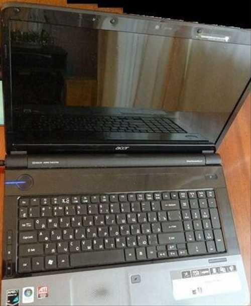 Ноутбук Acer 7535G, 17"