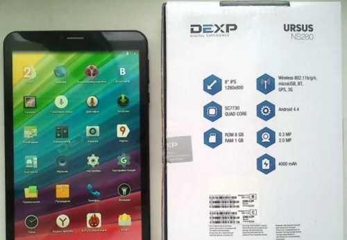 Прошить dexp ursus ns280