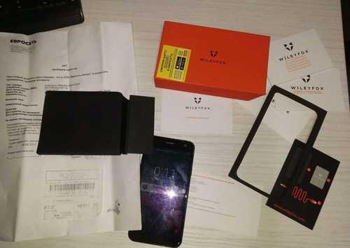 Мобильный телефон Wileyfox Spark Black