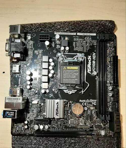 Материнская плата ASRock H310M-HDV 1151V2