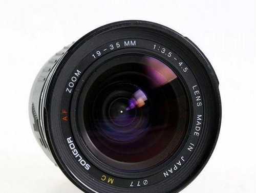 Soligor AF 19-35 mm f/ 3.5-4.5 MC for Nikon