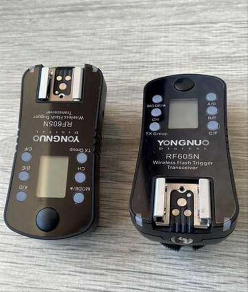Радиосинхронизаторы Yongnuo RF-605 N для Nikon