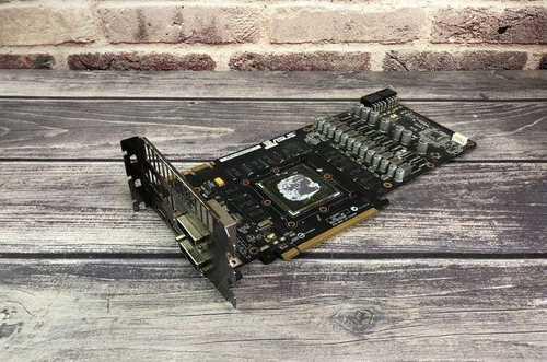 Видеокарта Asus GTX580 Direct CU II 1536m gddr5
