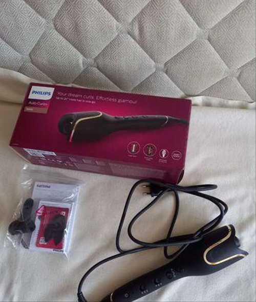 Плойка philips auto curler 8000
