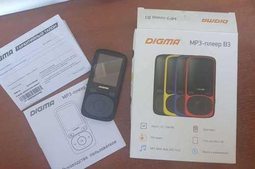 Mp3 плеер digma B3 8Gb
