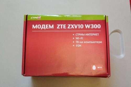 ZTE ZXV10 W300 adsl модем WiFi роутер