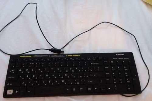 Клавиатура Defender Dominanta XM-500 Black USB