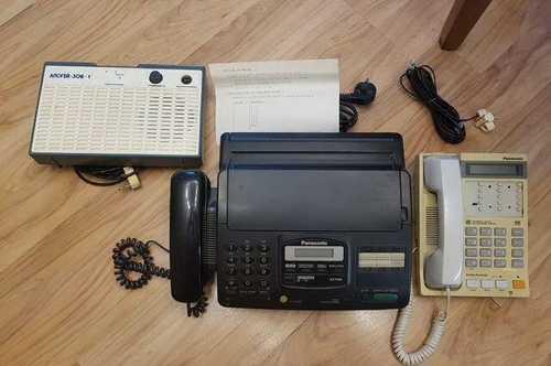 Факс и телефон panasonic