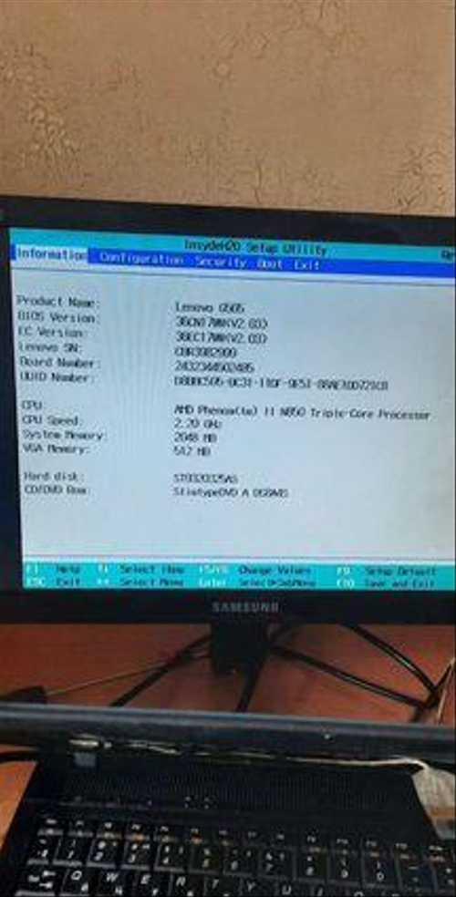 Lenovo g565 на запчасти. Матрица