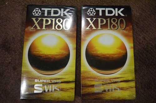 Видеокассеты TDK S-VHS Svhs Super VHS XP180