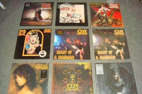 Коллекция винила Ozzy Osbourne 9LP