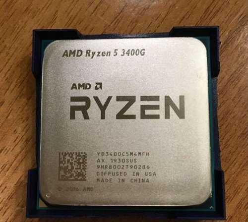 Комплект Ryzen 5 3400G + Asrock a320m