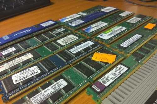 Рабочие DDR3-DDR2-DDR / 512 MB - 2 GB