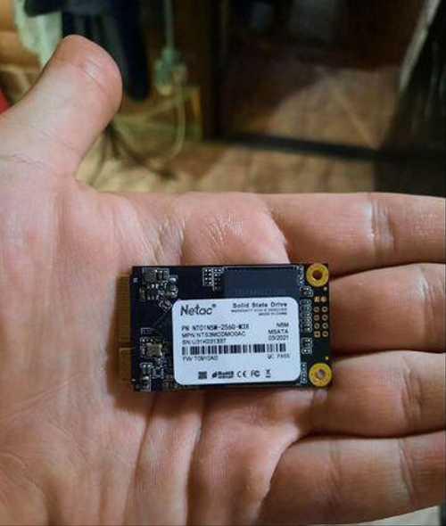 Ssd msata 256 gb от компании Netac