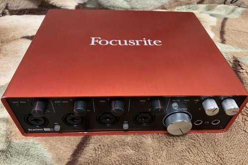 Focusrite Scarlett 18i8 USB звуковая 2-е поколение