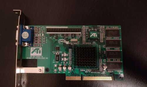 Видеокарта svga ATI 3d Rage, 8mb, AGP