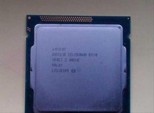 Intel Celeron g540 Sandy Bridge lga1155, 2 x 2500 МГЦ. Процессор Intel Celeron g470 Sandy Bridge.