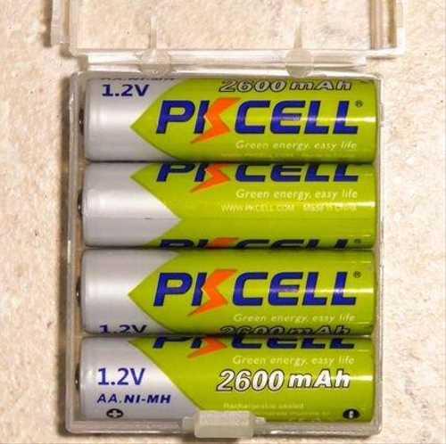 Аккумуляторы PKCell 2600 mAh 1.2v AA NI-MH