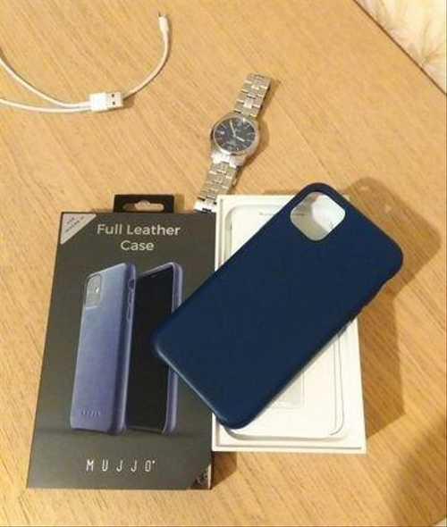 Чехол Mujjo iPhone 11 Кожанный