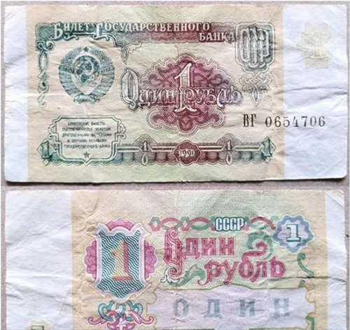 Банкноты России. Банкноты 1991-92 г