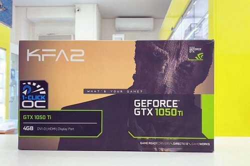 Видеокарта KFA GeForce GTX 1050 Ti - Б/У