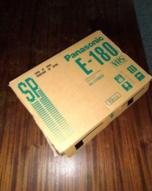 Новые VHS кассеты Panasonic