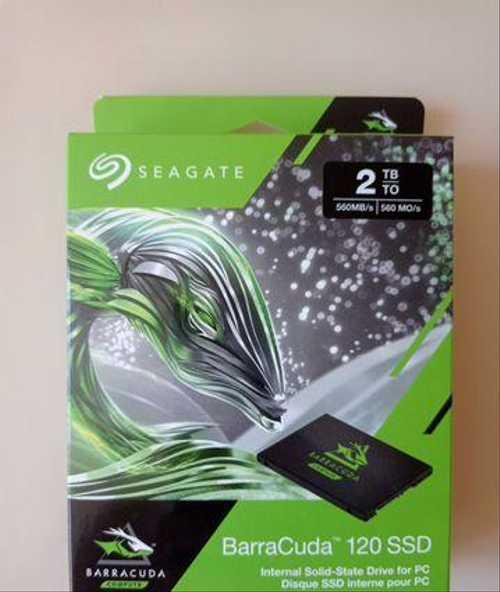 SSD 2Tb Seagate новый