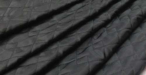 Подкладочная ткань стеганая цвет черный