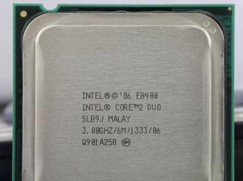 Процессор intel core2duo e8400