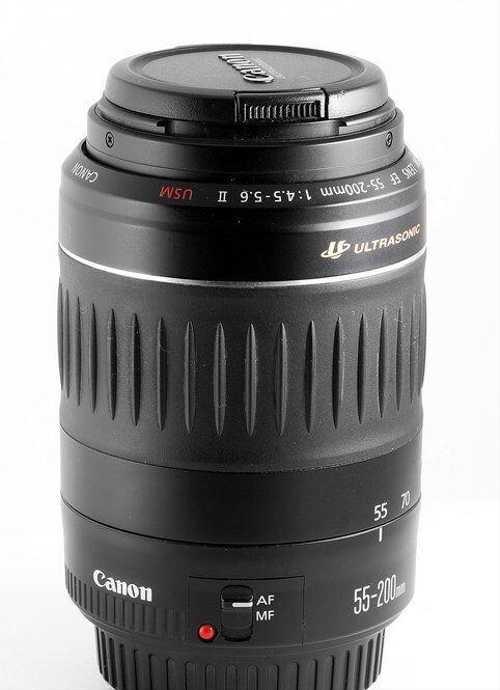 Canon Zoom Lens EF 55-200mm 1:4.5-5.6 II USM