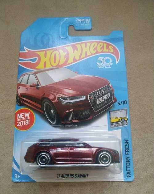 Машинка hot wheels super treasure hunt '17 Audi RS