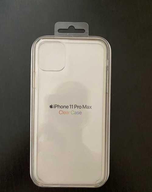 Чехол iPhone 11 pro max clear case оригинал