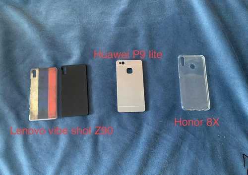 Чехла на Honor 8X, Huawei P9 lite и Lenovo vibe sh