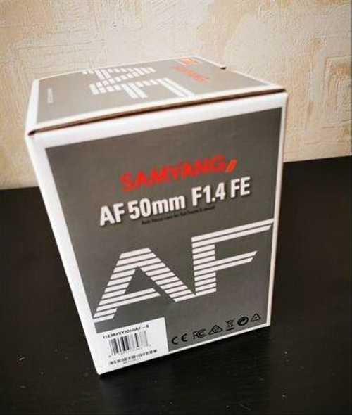 Объектив Samyang AF 50mm F1.4 FE Sony E
