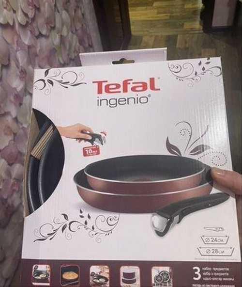 Сковорода tefal 2 шт