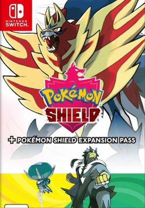 Игра для Nintendo Switch Pokemon Shield + Expansion Pass