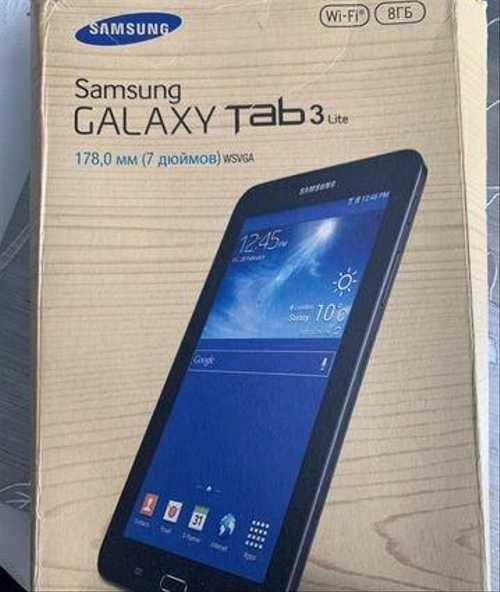 Samsung galaxy tab 3lite на запчасти