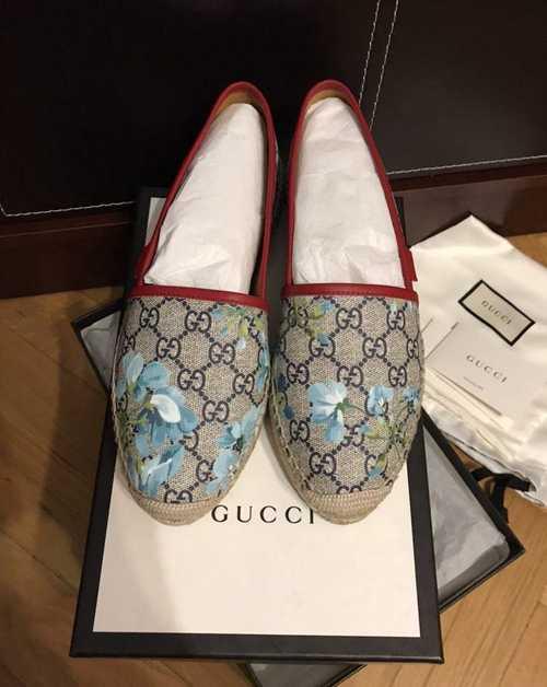 Gucci эспадрильи