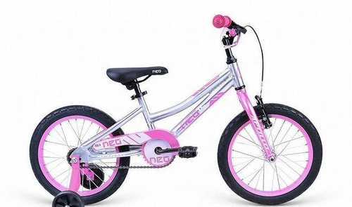 Новый детский велосипед apollo NEO girls 16"
