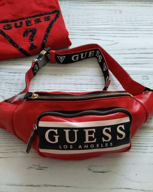 Сумка Guess поясная нагрудная