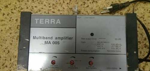 Terra multiband amplifier ma 024 схема подключения