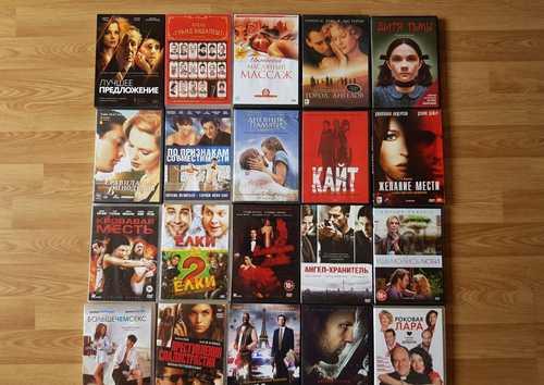 Коллекция фильмов и сериалов на DVD