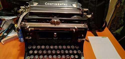Пишущая машинка continental