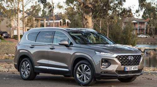 В разборе Hyundai Santa Fe TM с 2018