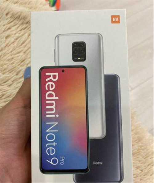 Коробка от телефона Xiaomi redmi note 9 pro
