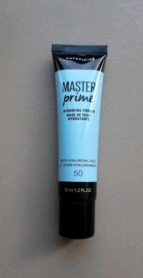 Основа под макияж maybelline "master prime"