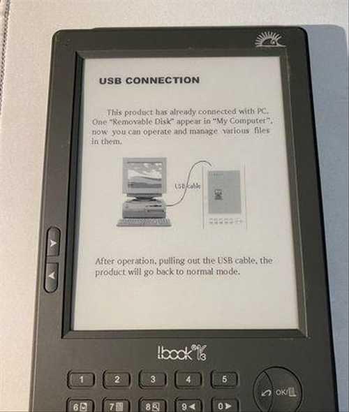 Электронная книга lbook ereader v3