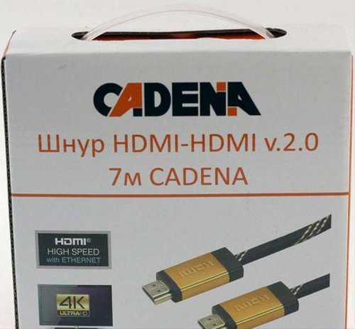 Шнур hdmi 7м 4к